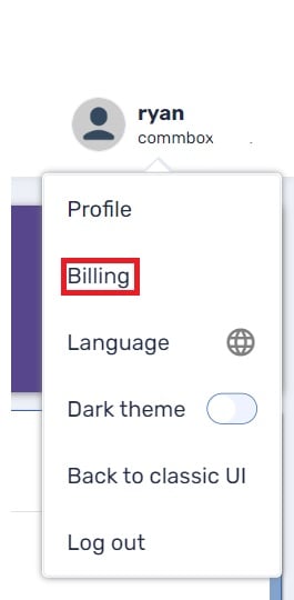 Where do I redeem my credits in CommBox Manage?